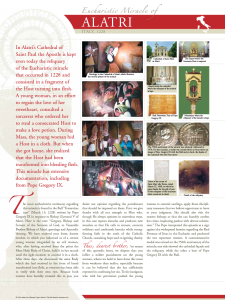 Italy – Alatri – Eucharistic Miracles of the World.org
