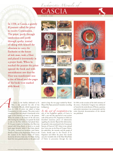 Italy – Cascia – Eucharistic Miracles of the World.org