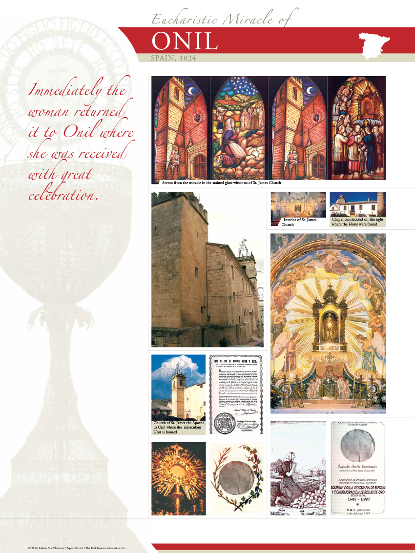 Spain – Onil Part 2 – Eucharistic Miracles of the World.org