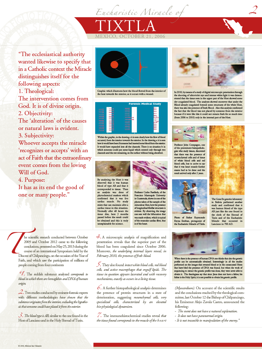 Mexico – Eucharistic Miracles of the World.org
